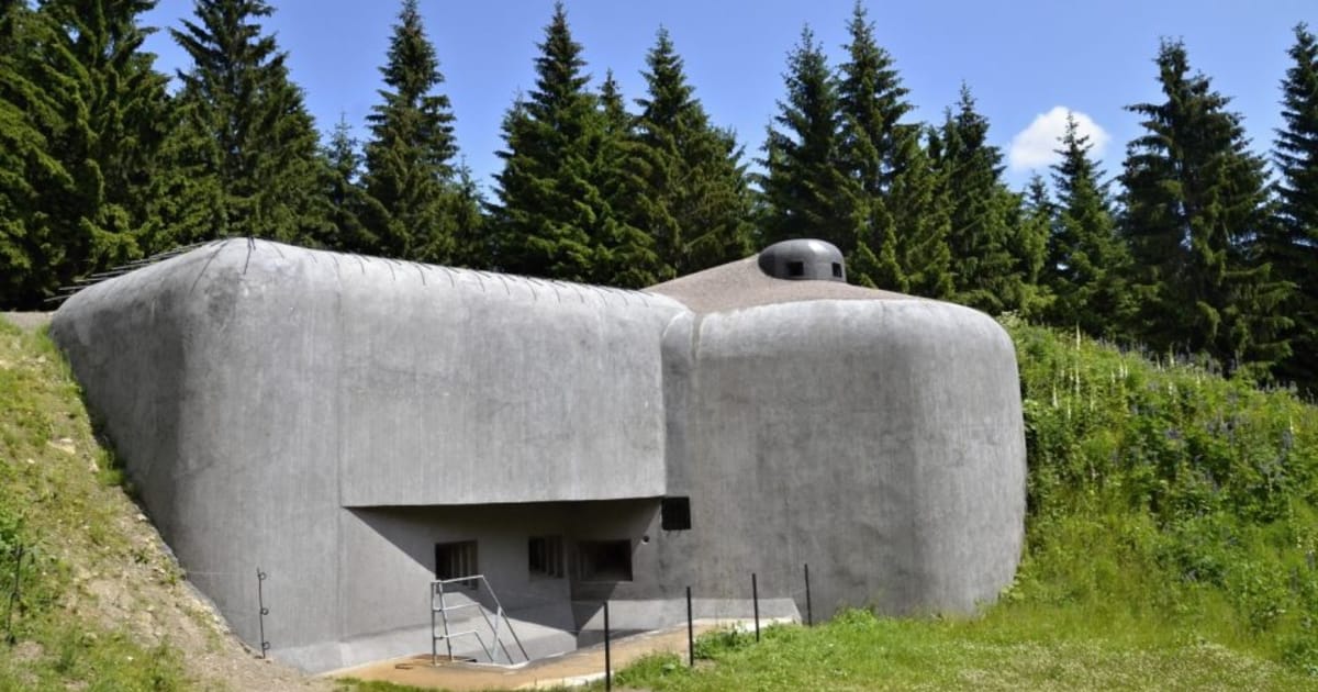 Fort Hanička: Intended as a nuclear shelter during totalitarianism, now ...