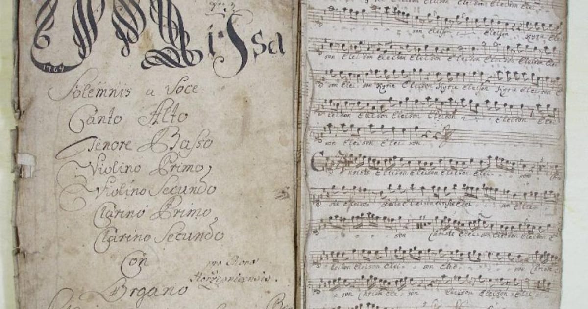 18th century Czech classical composer and organist František Xaver ...
