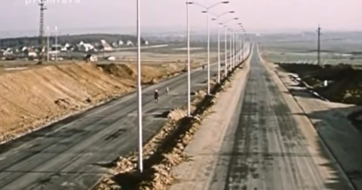 Fifty years since opening of first section of main Czech motorway ...